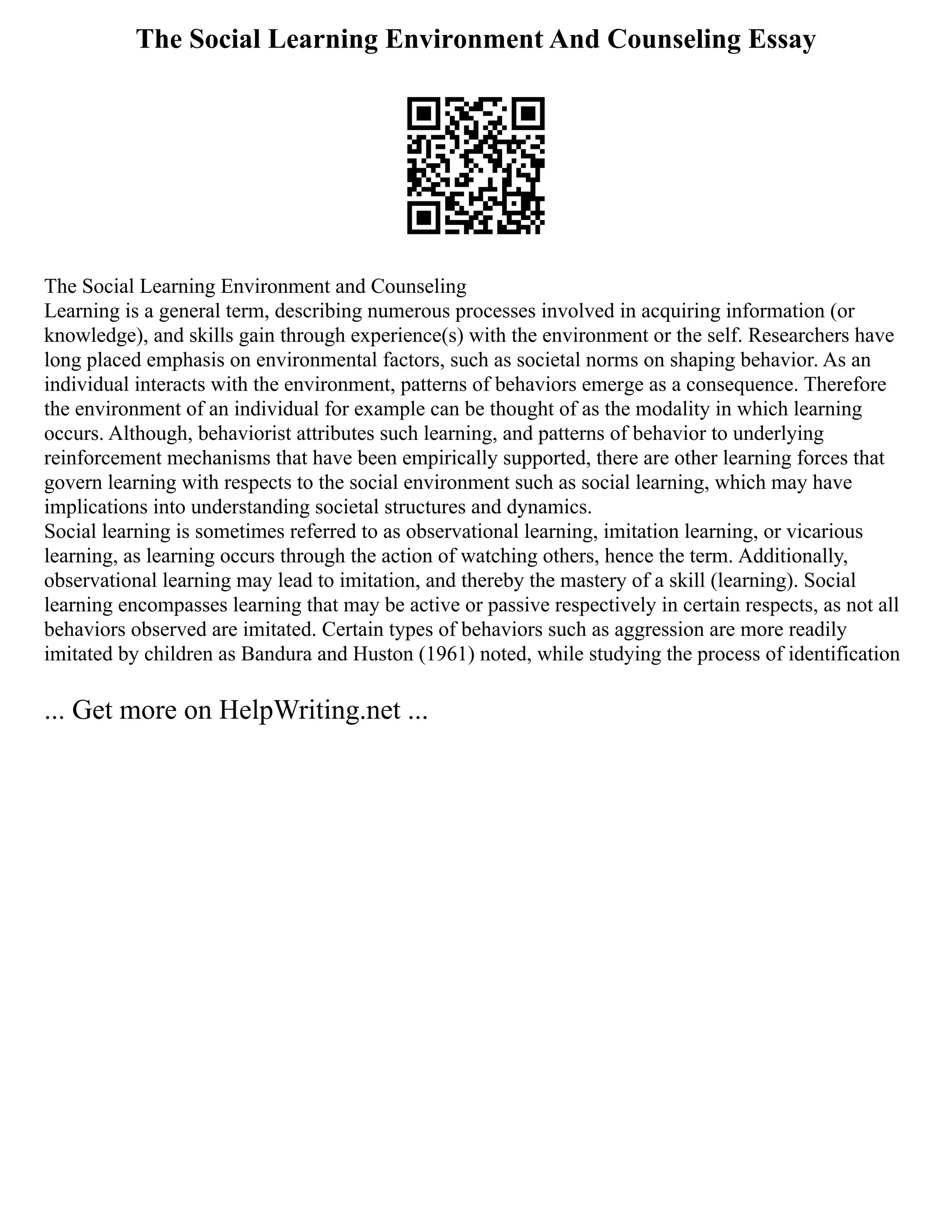 Sample Interview Paper | PDF