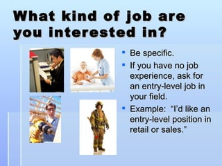 Sample interview questions | PPT