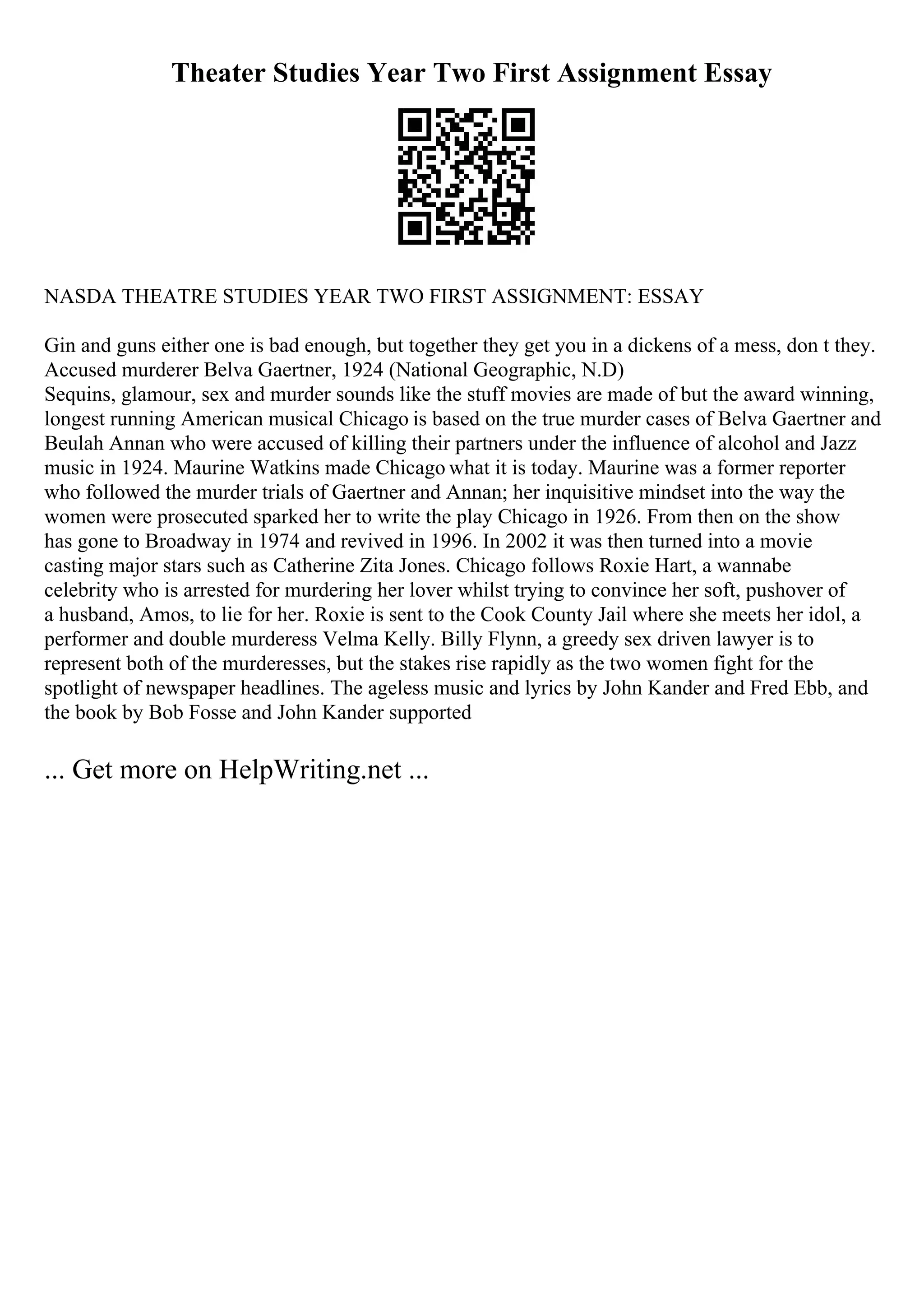 Sample Introduction Paragraph Essay | PDF