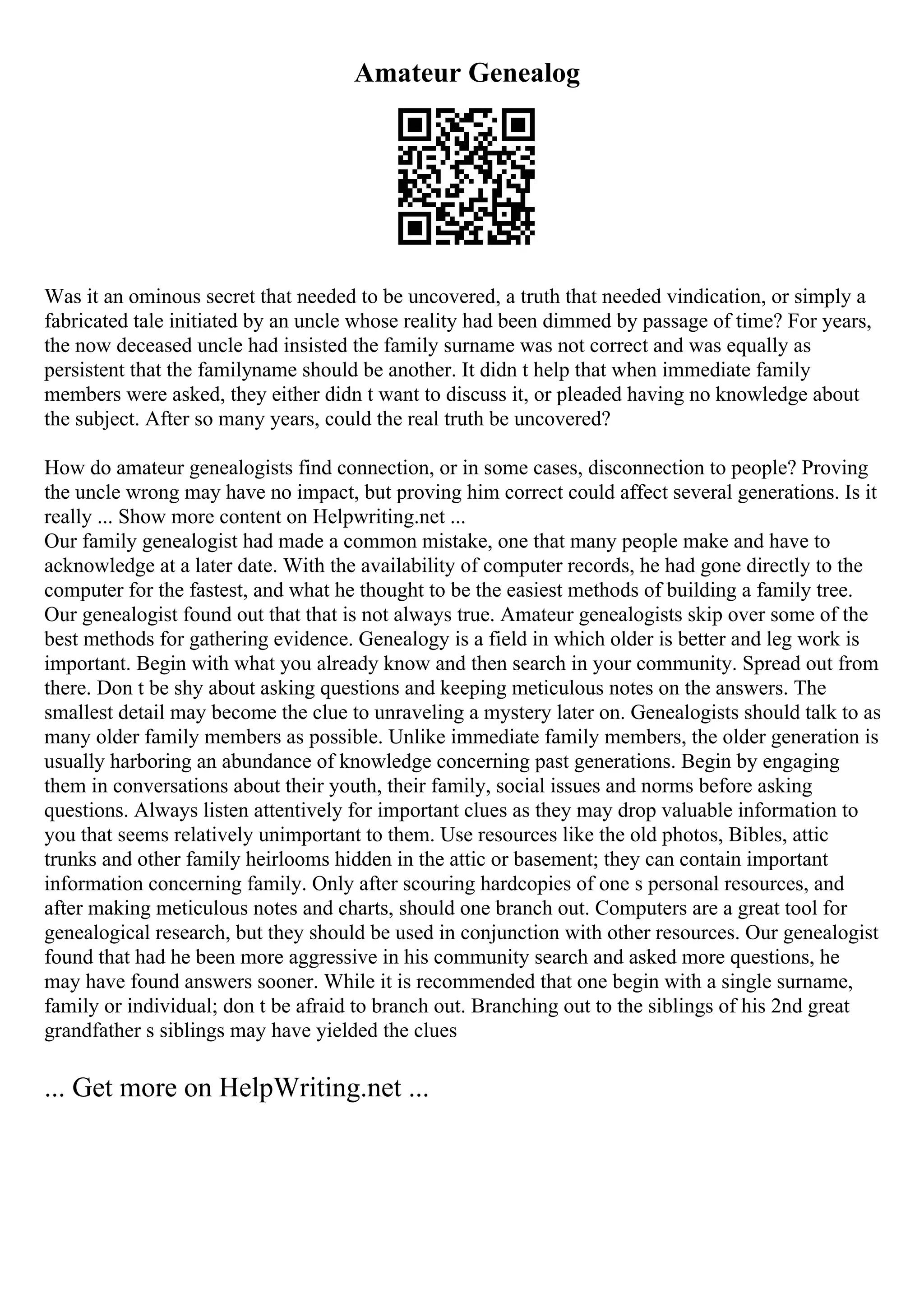 Sample Introduction Paragraph Essay | PDF