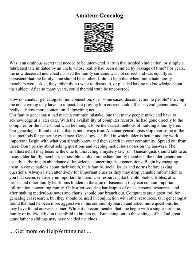 Sample Introduction Paragraph Essay | PDF