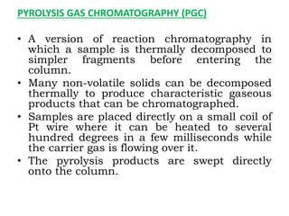 Sample introduction techniques in gas chromatography | PPTX