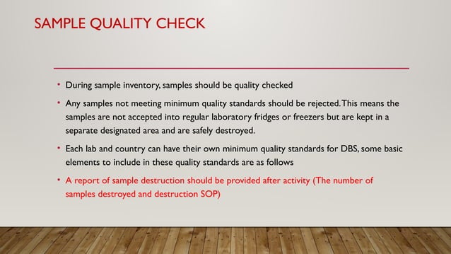 Sample Inventory Quality Check & Data Managment for DBS.pptx
