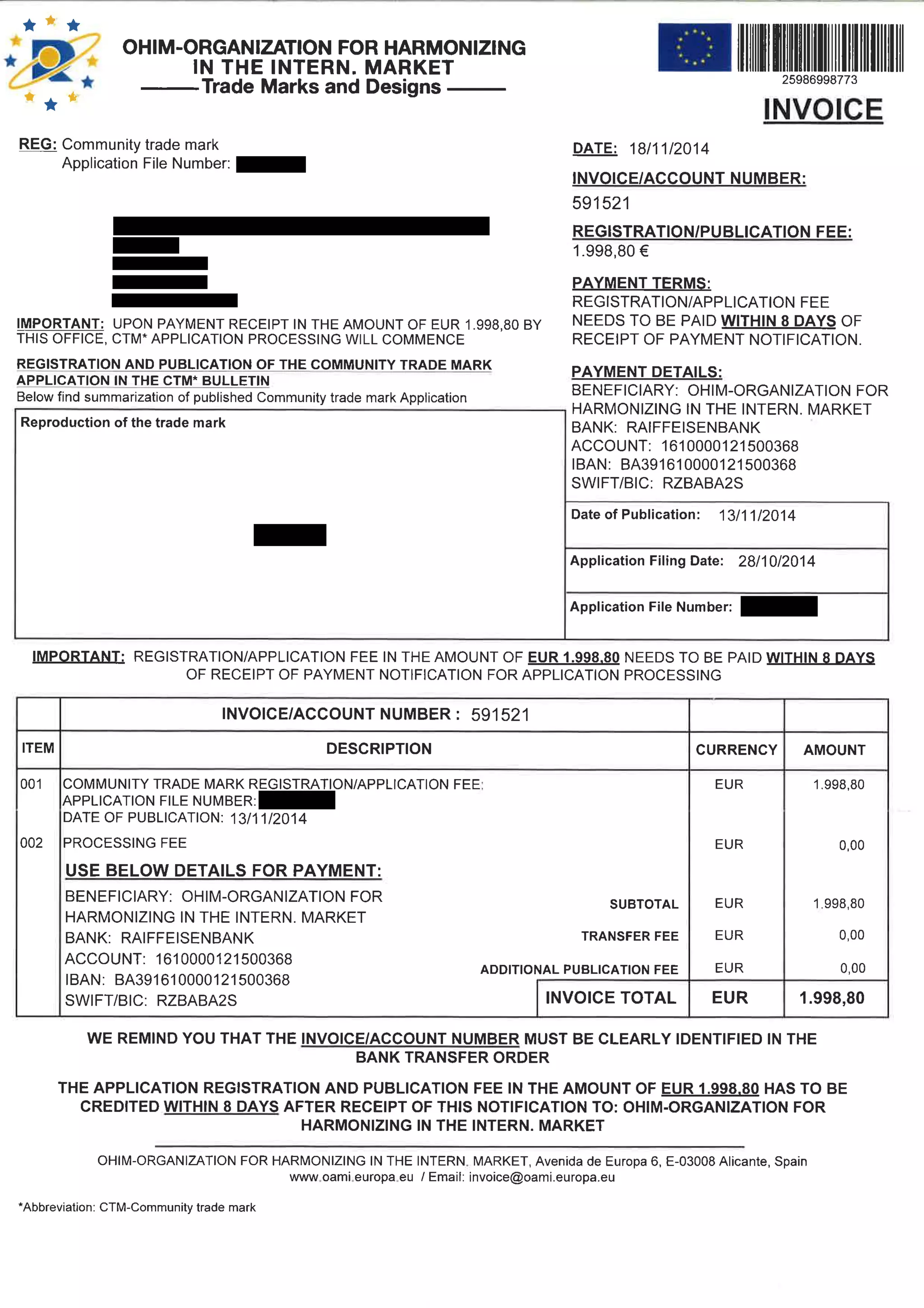 Sample scam invoice | PDF