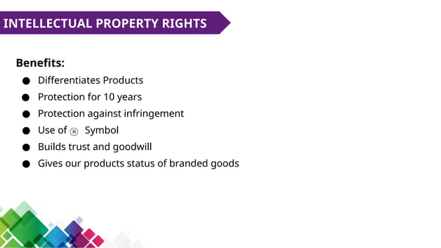 Sample Intellectual Property Rights PPT! | PPTX | Law