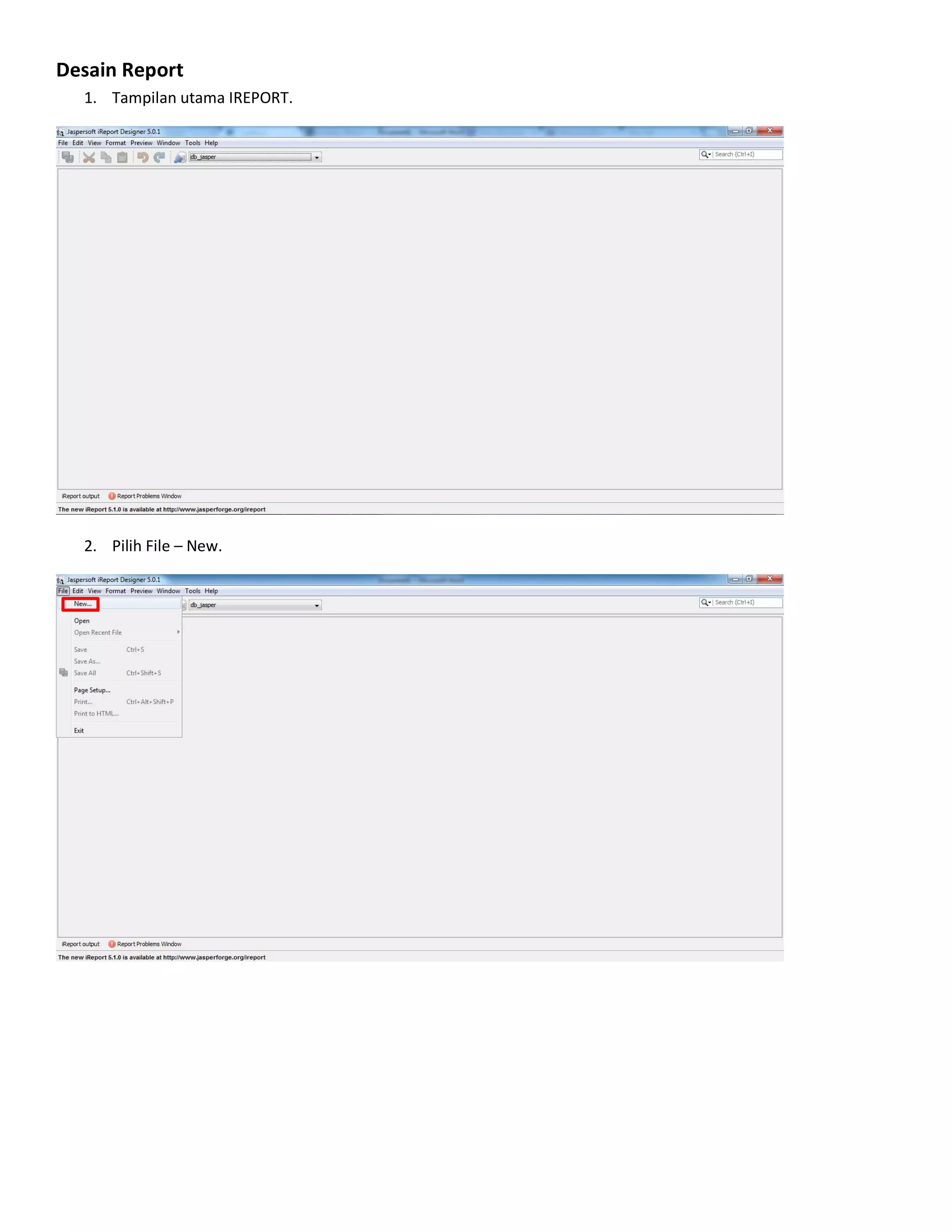 Sample jasper report (design with IReport & code sample) | PDF