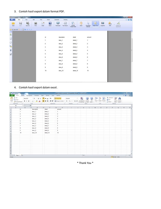 Sample jasper report (design with IReport & code sample) | PDF