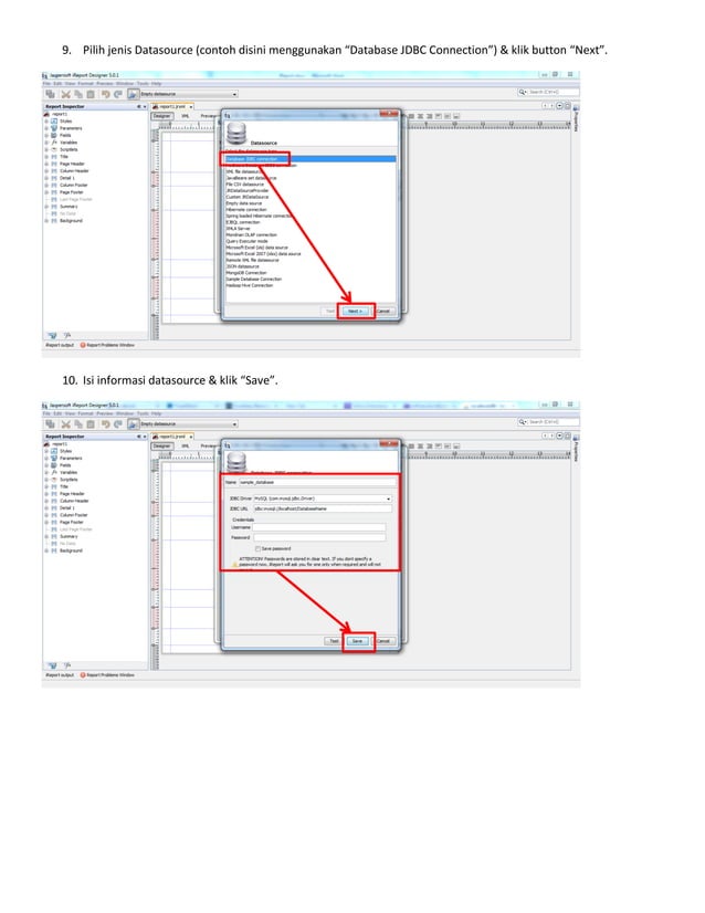 Sample jasper report (design with IReport & code sample) | PDF