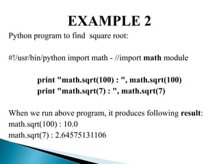 Sample Lab Orientation in Python orientation | PPT | Programming Languages | Computing