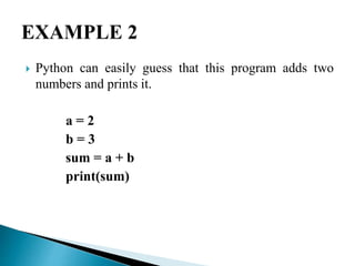 Sample Lab Orientation in Python orientation | PPT | Programming ...