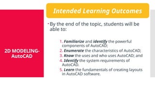 SAMPLE LECTURE AUTODESK AUTOCAD SOFTWARE.pptx