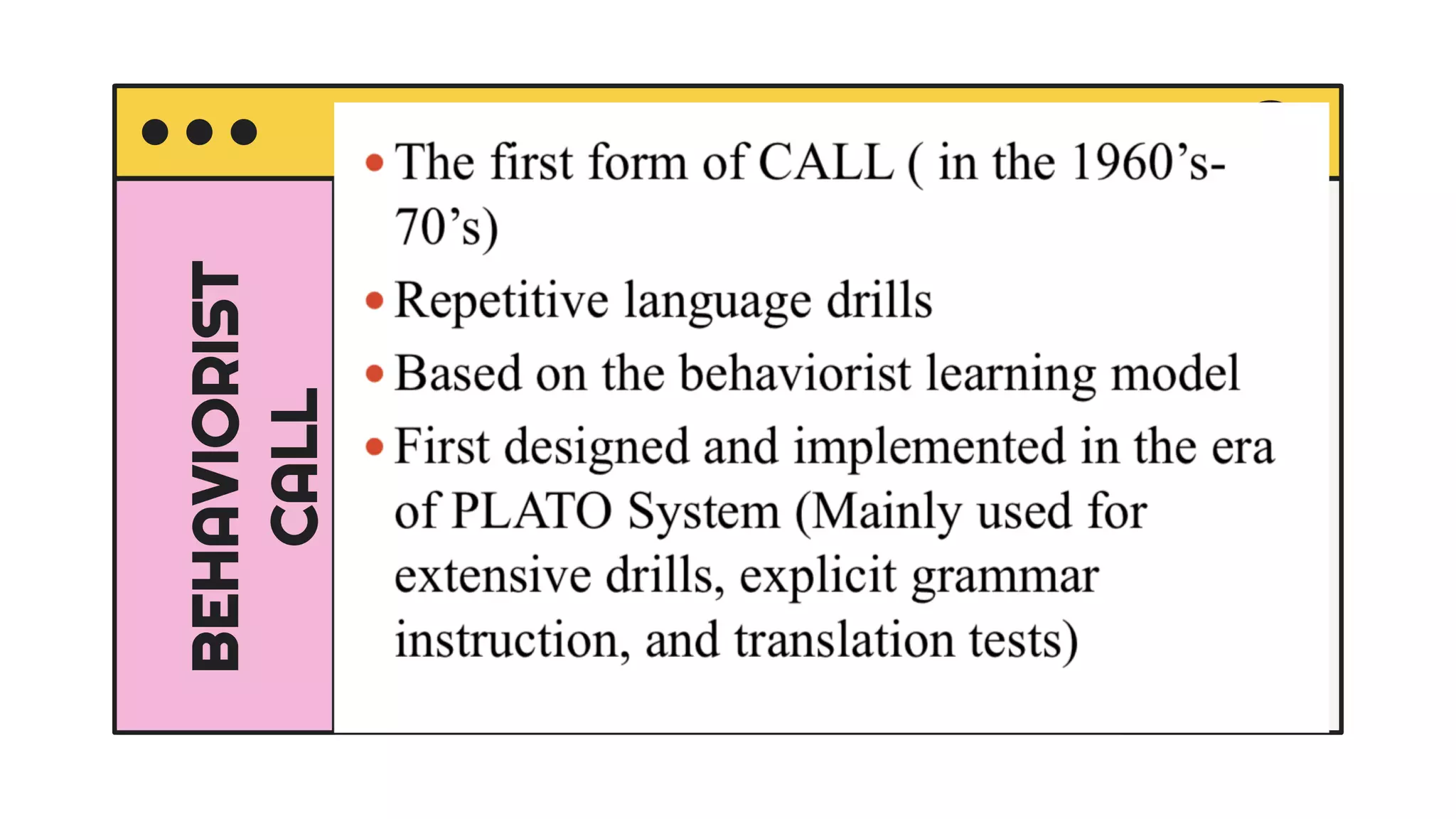 Theories of Computer Assisted Language Learning | PPT