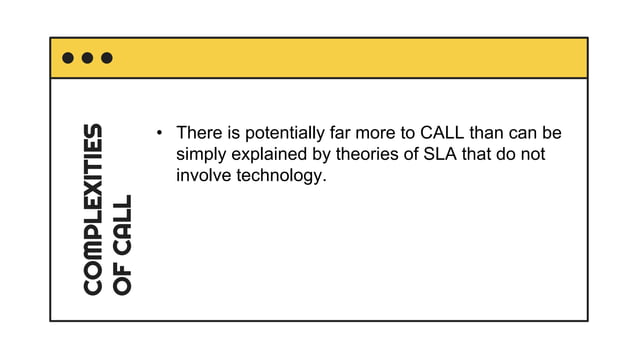 Theories of Computer Assisted Language Learning | PPT