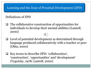 Second Language Acquisition: Social Cultural Theory | PDF