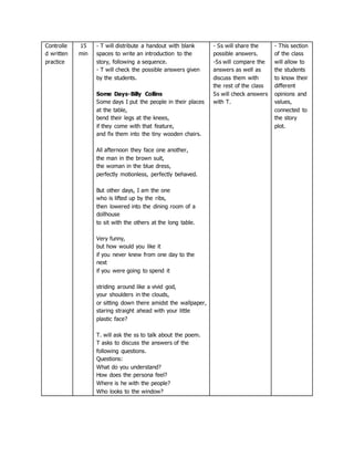 Sample lesson plan animated poem | DOCX