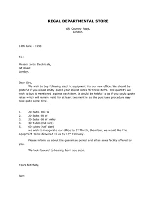 Sample letters (2) | DOCX