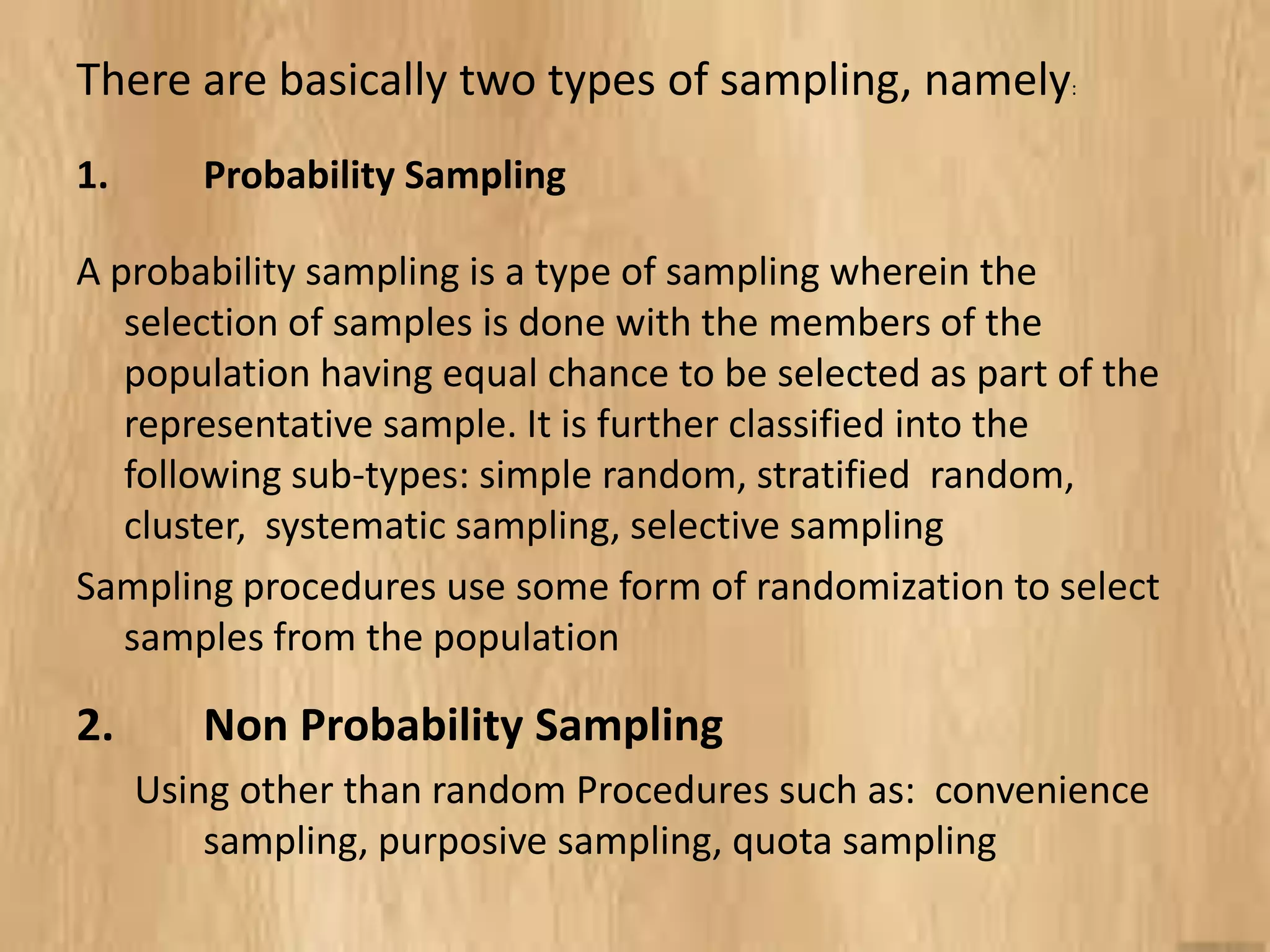 Samplels & Sampling Techniques | PDF