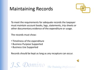 Sample MACRS Depreciation | PPSX