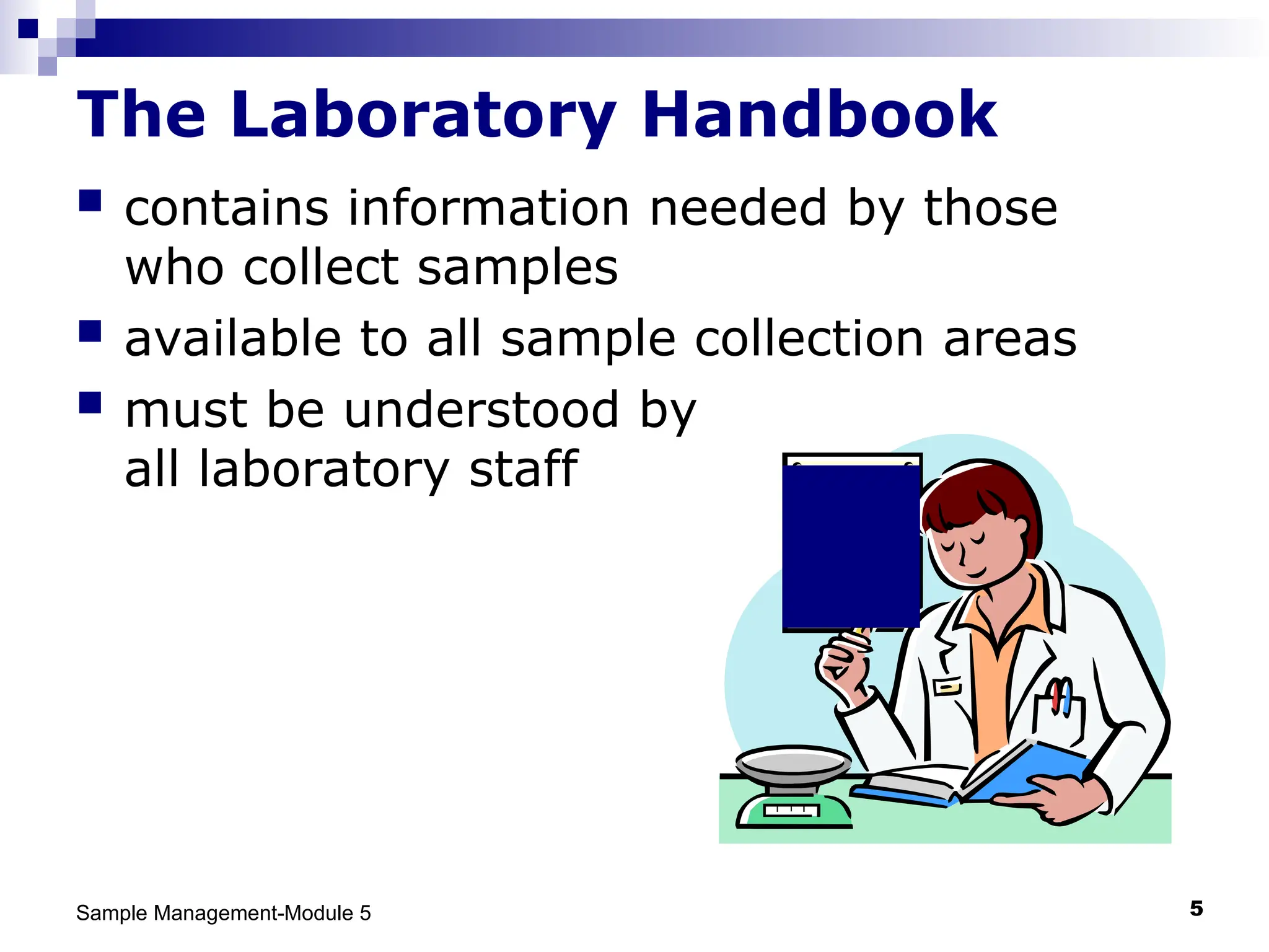 sample management laboratory sample .ppt
