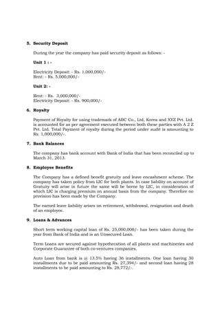 Sample Management Representation Letter | DOCX