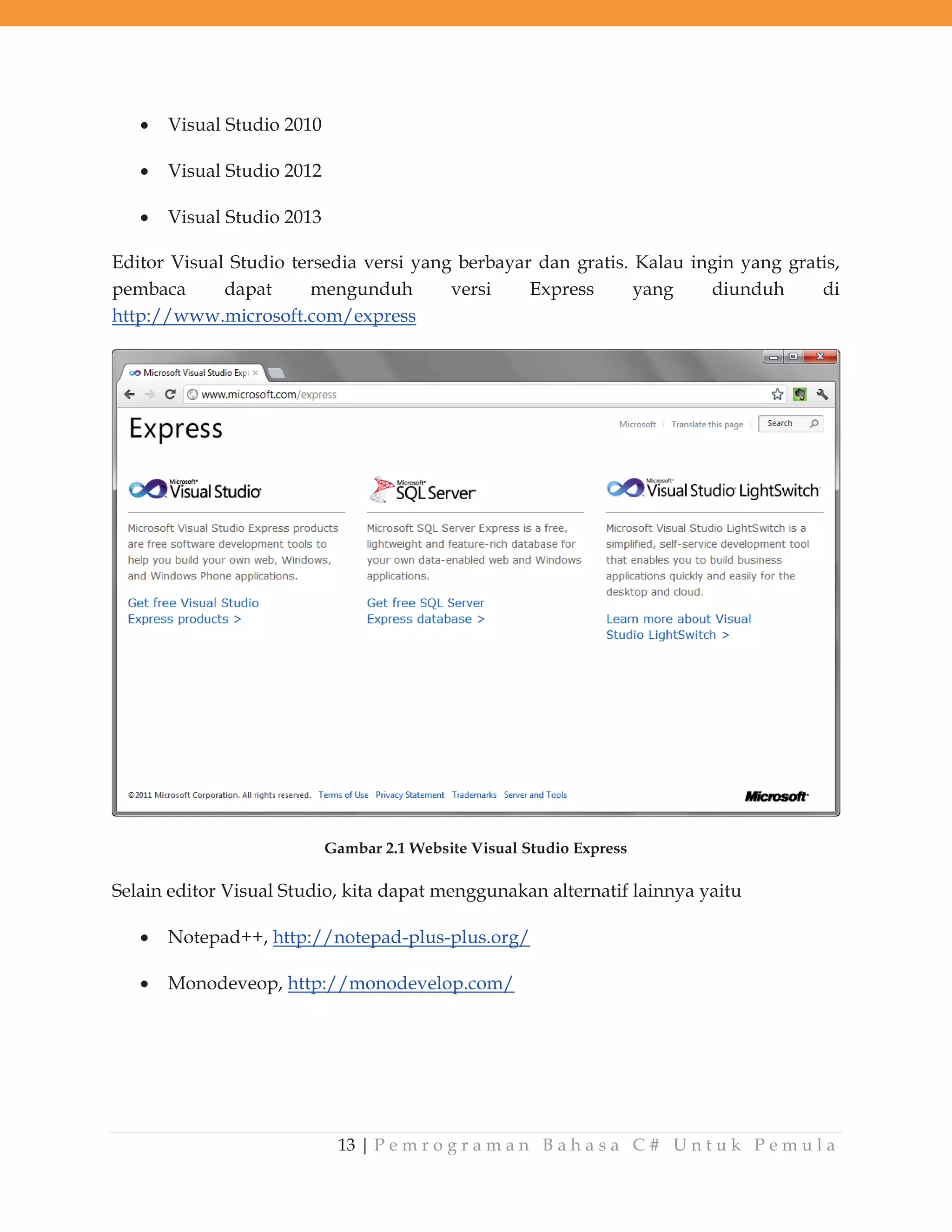 Seri Belajar Mandiri - Pemrograman C# Untuk Pemula | PDF