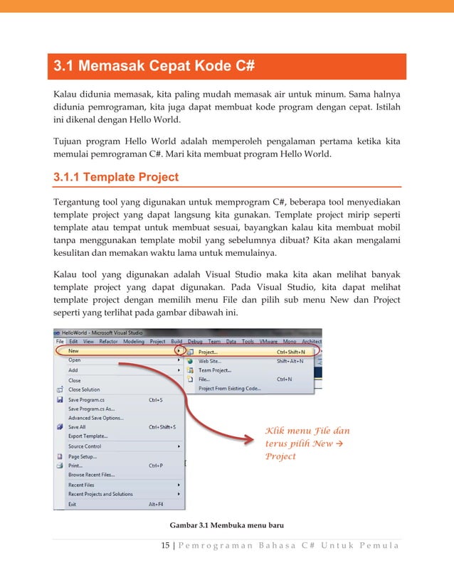 Seri Belajar Mandiri - Pemrograman C# Untuk Pemula | PDF