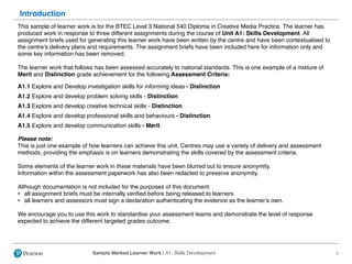 A1 Sample Work | PDF