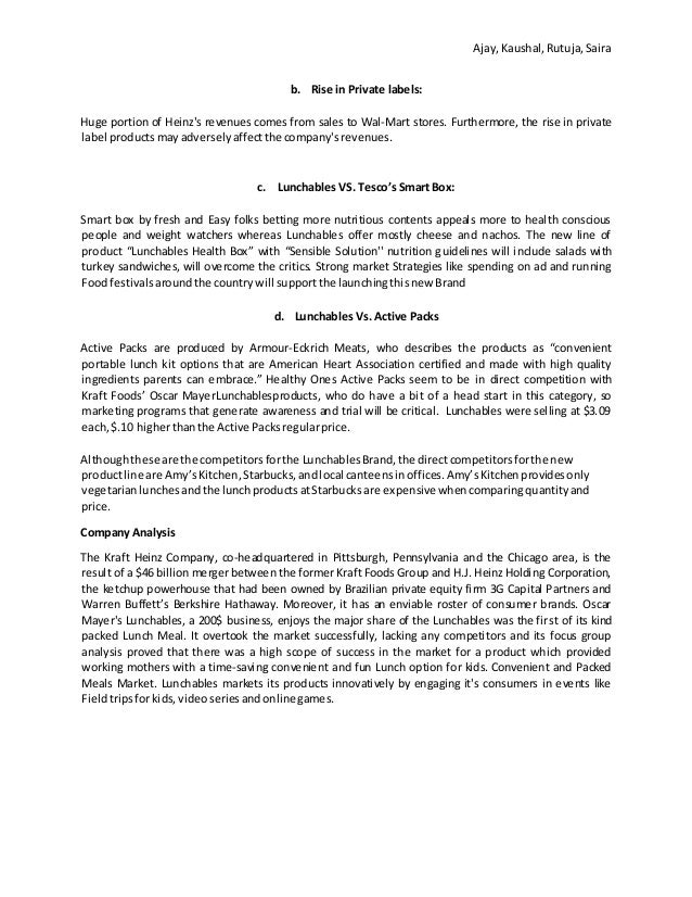 Sample marketing plan - The Health Box - a refrigerated healthy lunch…