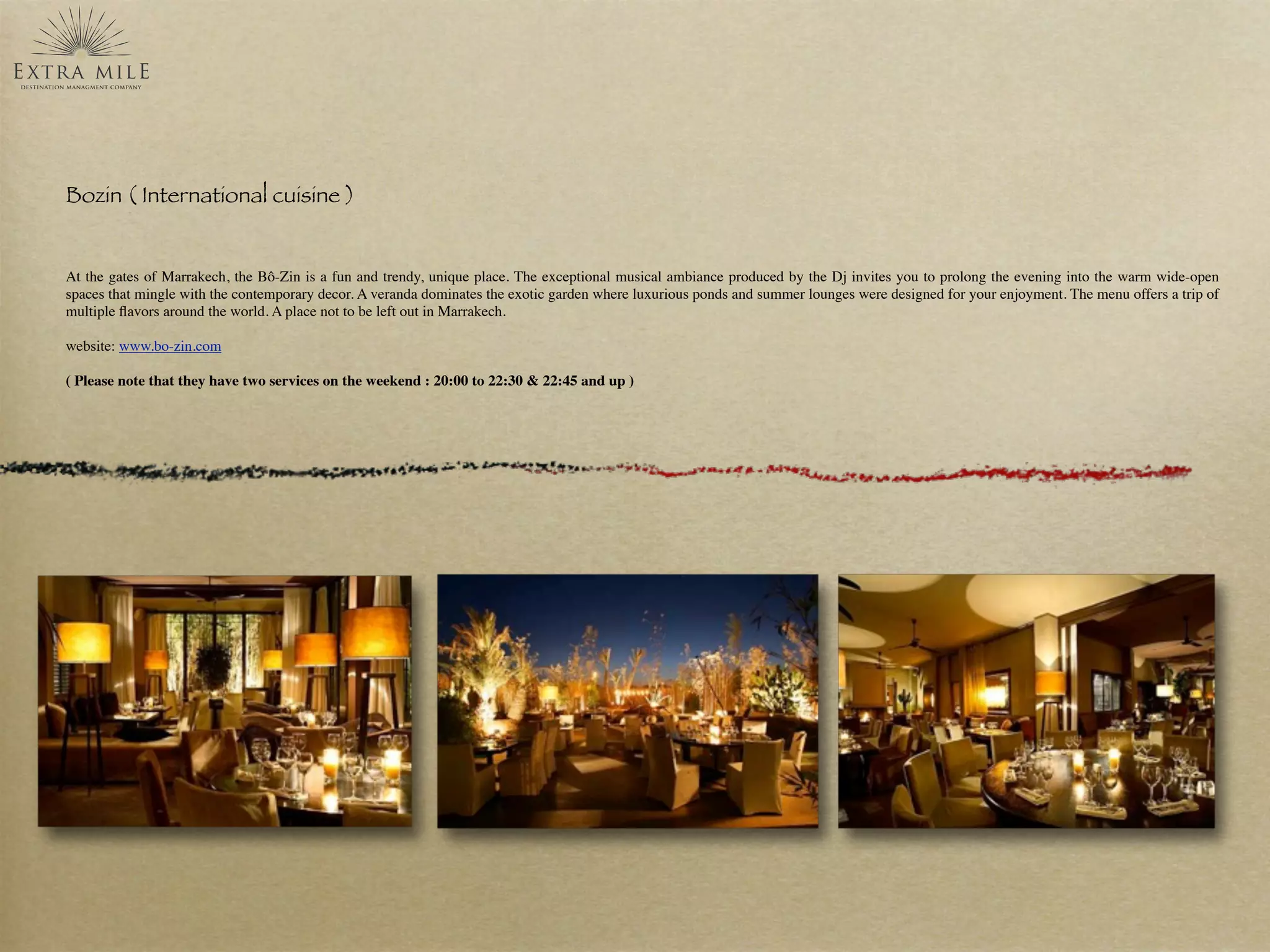 Sample marrakech incentive program | PPT