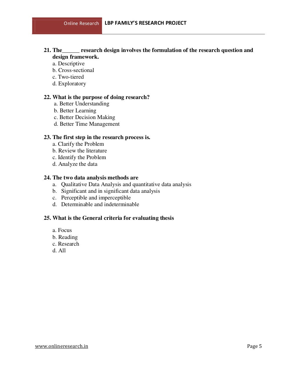 Sample Mcq Sample Mcq