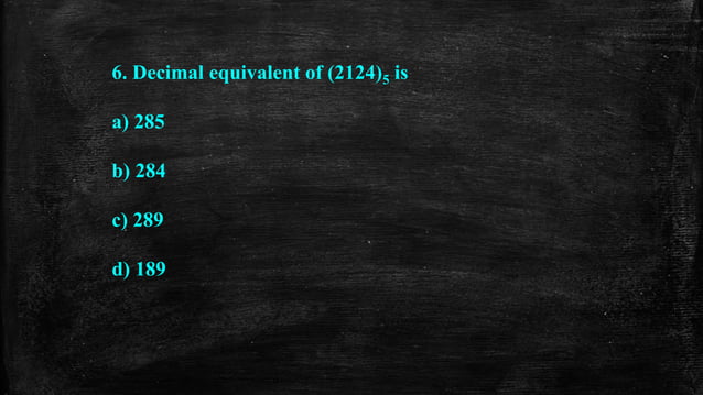 Sample mcq questions unit1 | PPT