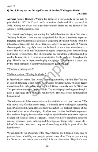 MEG002 British Drama | PDF