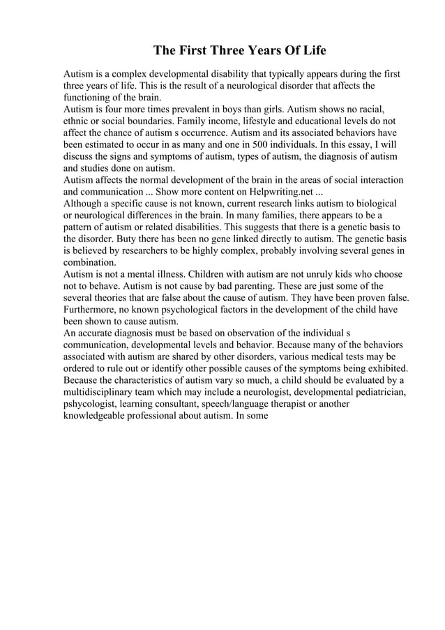 Sample Memoir Essays | PDF