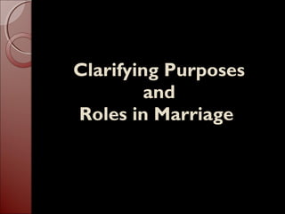 Sample Marraige Enrichment Seminar | PPT