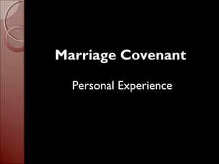 Sample Marraige Enrichment Seminar | PPT