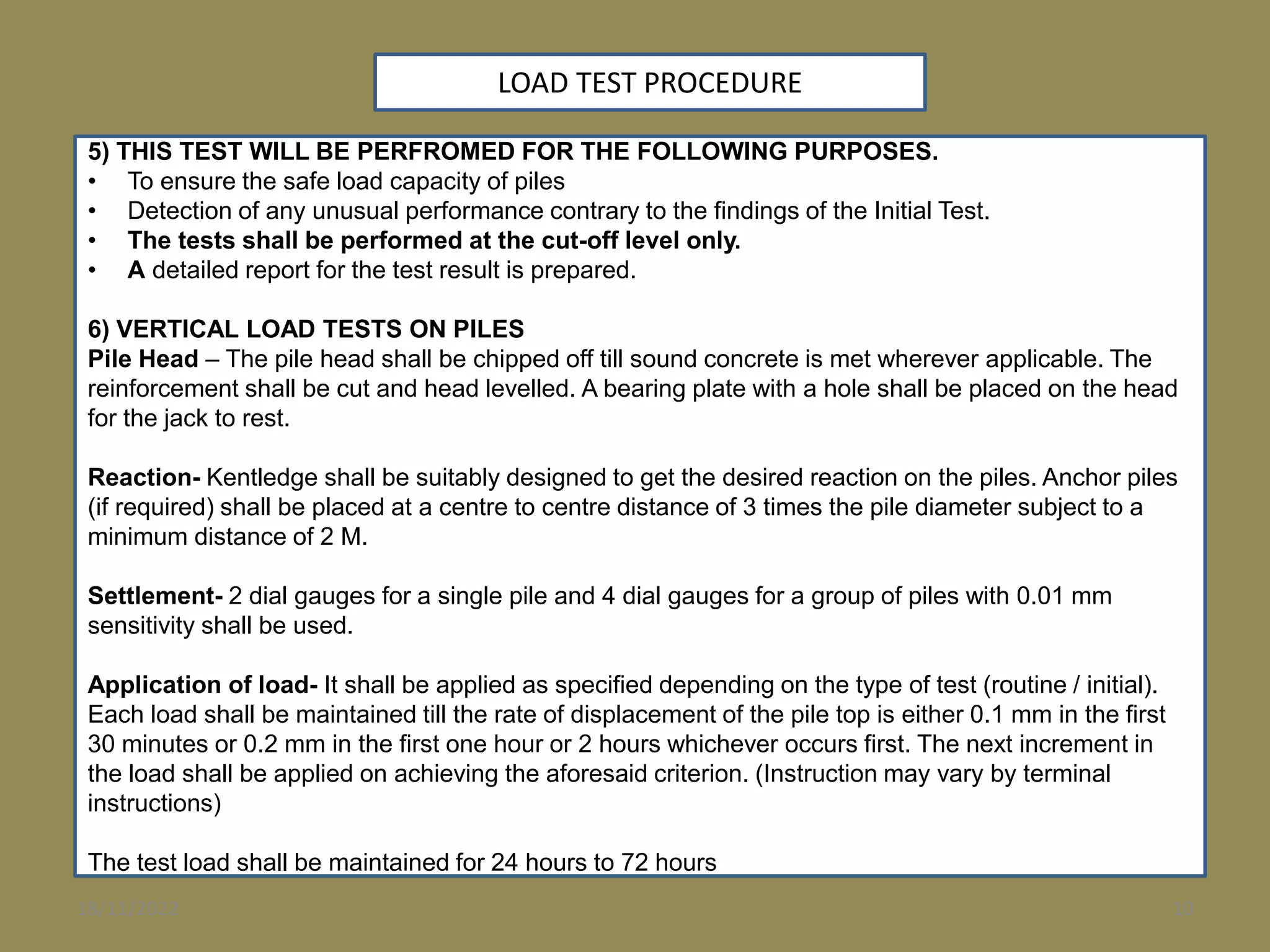 METHOD AND ASSESSMENT FOR LOAD TEST.ppt