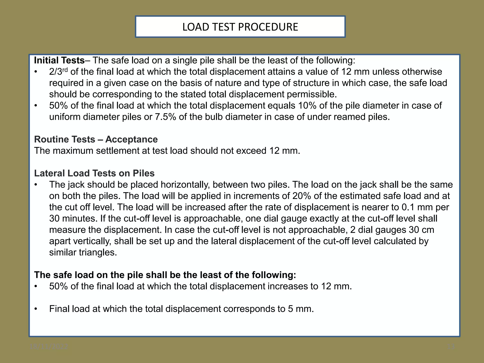METHOD AND ASSESSMENT FOR LOAD TEST.ppt