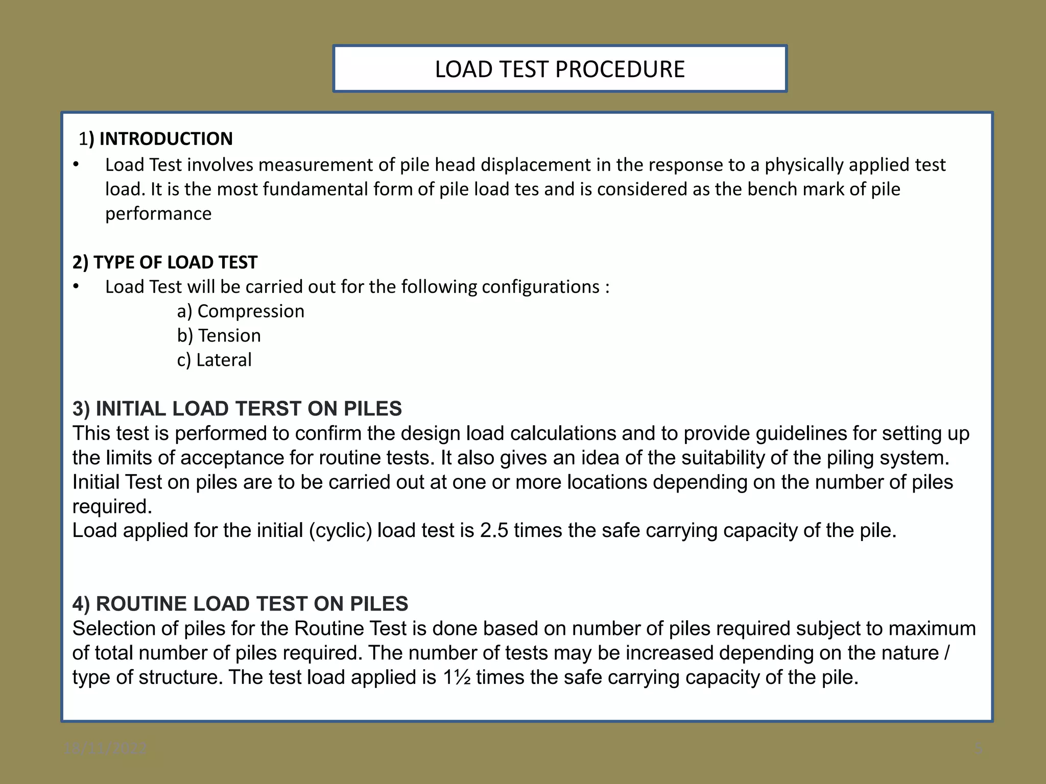 METHOD AND ASSESSMENT FOR LOAD TEST.ppt