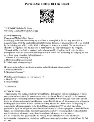 Sample Methodology Research Paper. How To Wr | PDF