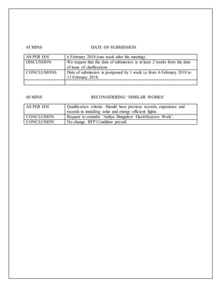 Sample minutes of meeting | DOCX