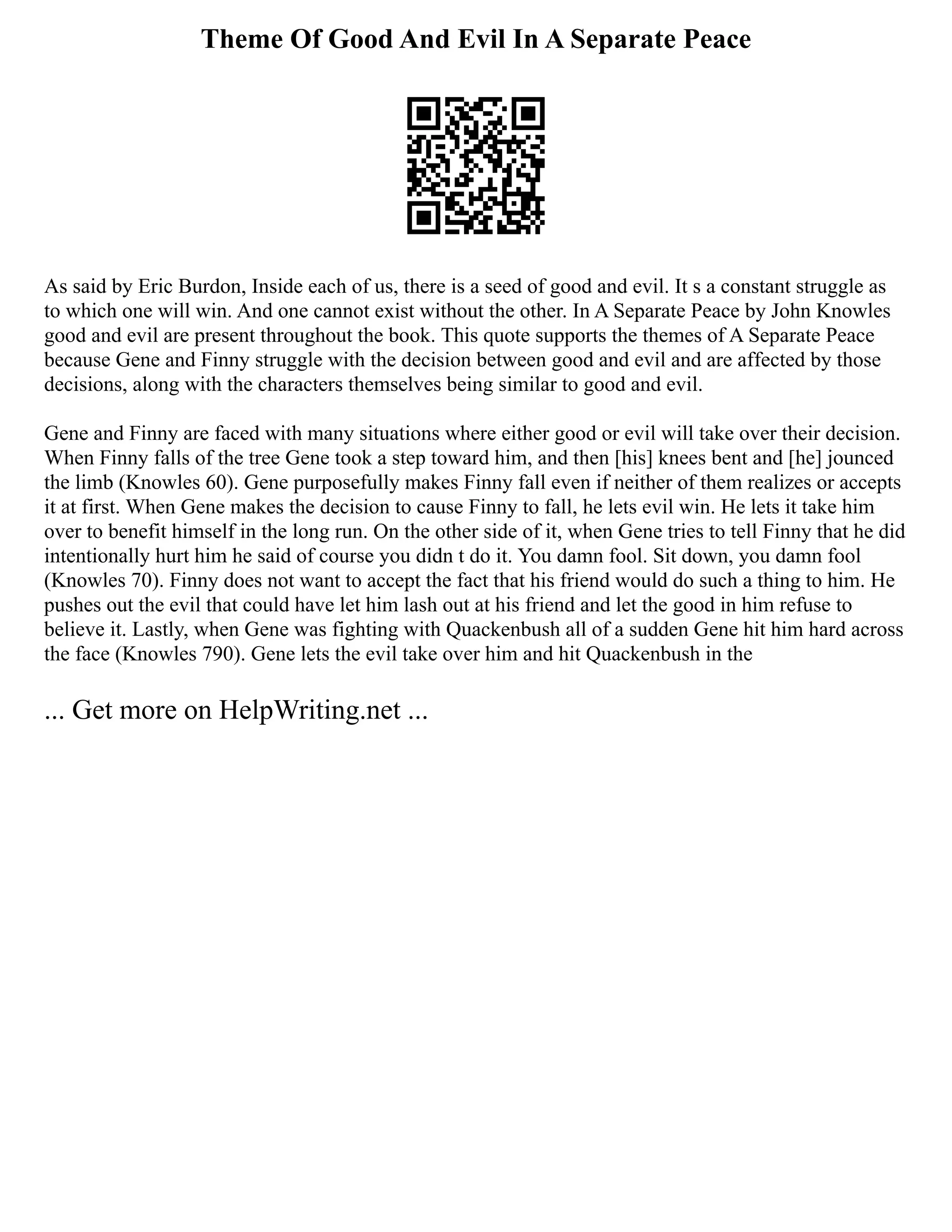 Sample Mla Formatted Research Paper - Example | PDF