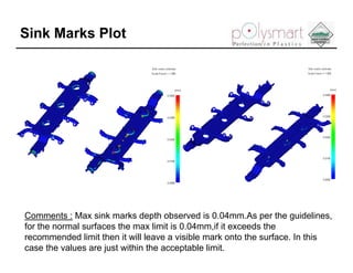 Sample Moldflow Analysis Report For Automotive Part | PDF