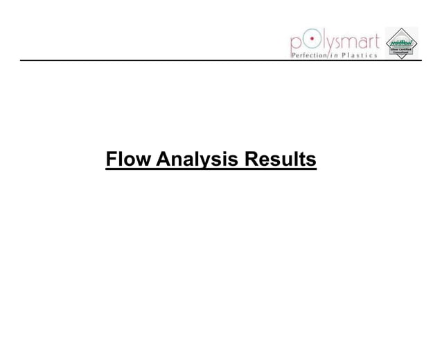 Sample Moldflow Analysis Report For Automotive Part | PDF