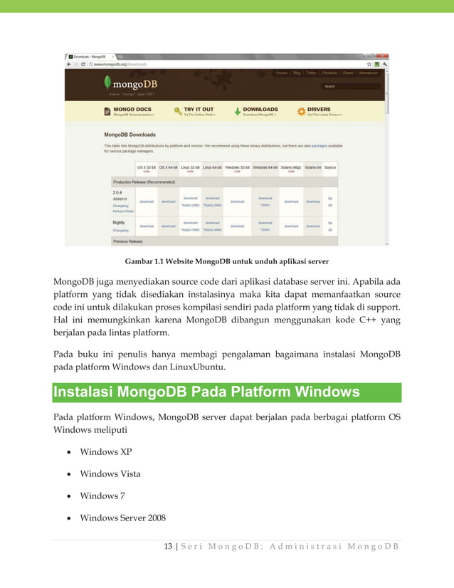 Administrasi MongoDB | PDF