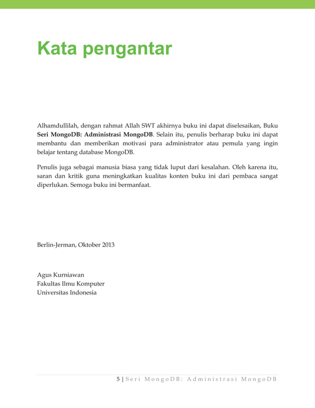 Administrasi MongoDB | PDF