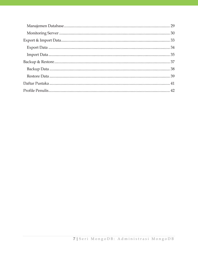 Administrasi MongoDB | PDF