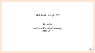 Sample narrated ppt | PPT