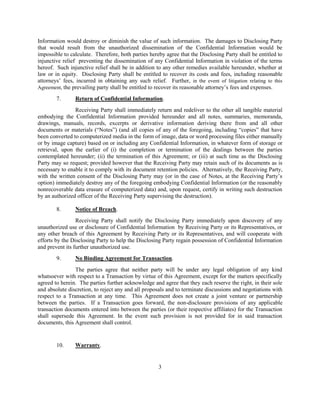 Sample nda | PDF