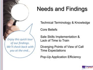 Sample Needs Assessment | PPT