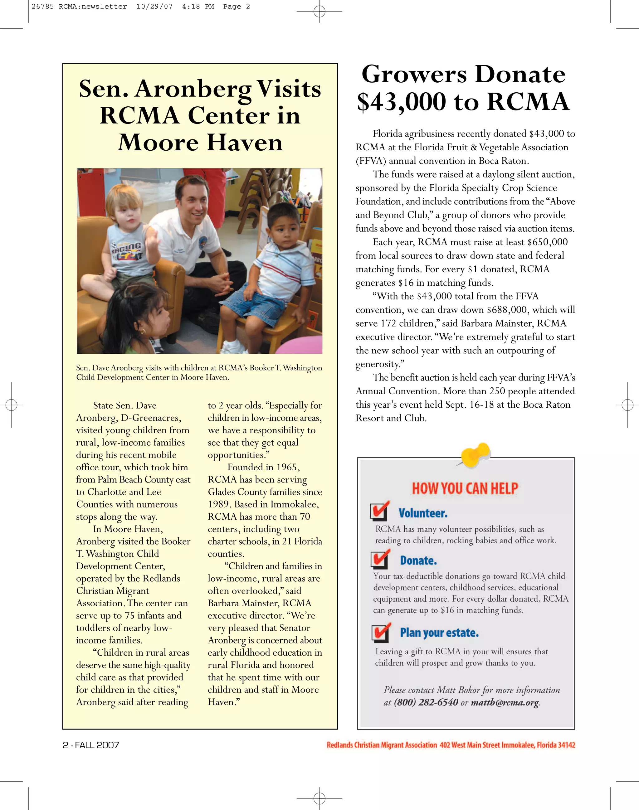 Sample newsletter | PDF